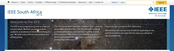 IEEE President visiting SA in mid-July 2016 | Radar Masters