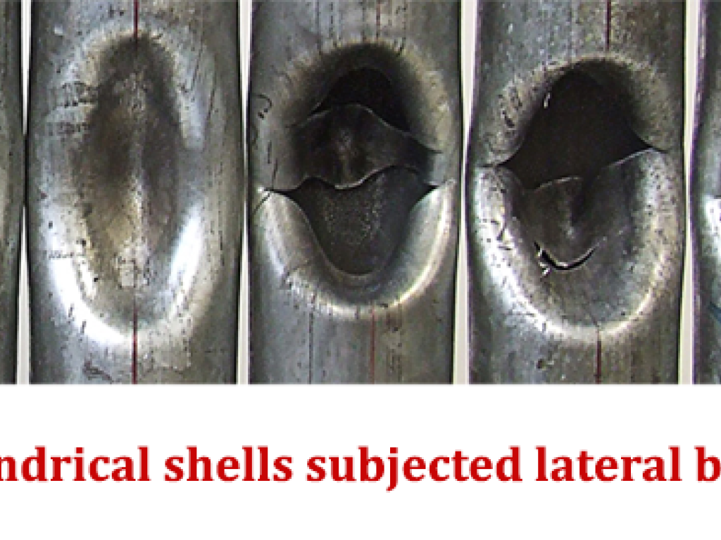 Cylindrical Shells subjected to lateral blast | Blast Impact ...
