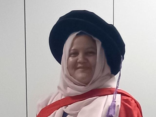 Congratulations to Dr Nasheeta Hanief! | Electron Microscope Unit