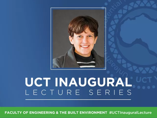 UCT Inaugural Lecture: Professor Jennifer Whittal | Faculty of Engineering & the Built Environment